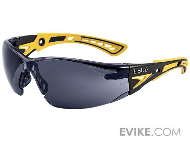 Bolle Safety RUSH+ Small Z87+ Safety Glasses (Model: Smoke Lens ...