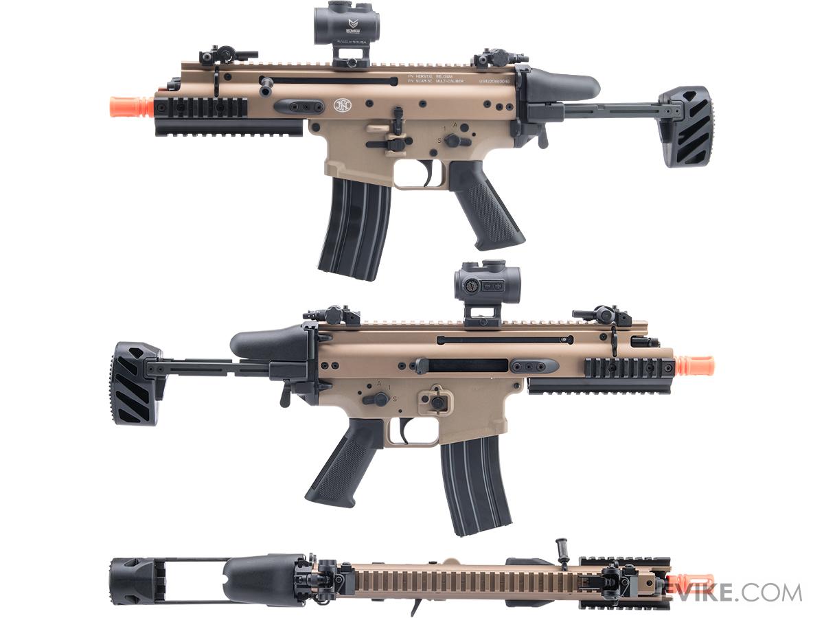 Cybergun FN Herstal-Licensed SCAR-SC Compact Airsoft B.R.S.S. AEG PDW ...