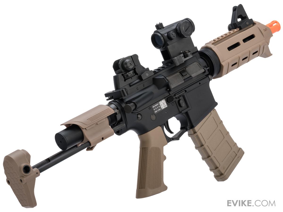 BOLT B4 PDW B.R.S.S. Recoil EBB Airsoft AEG Rifle (Color: Tan ...