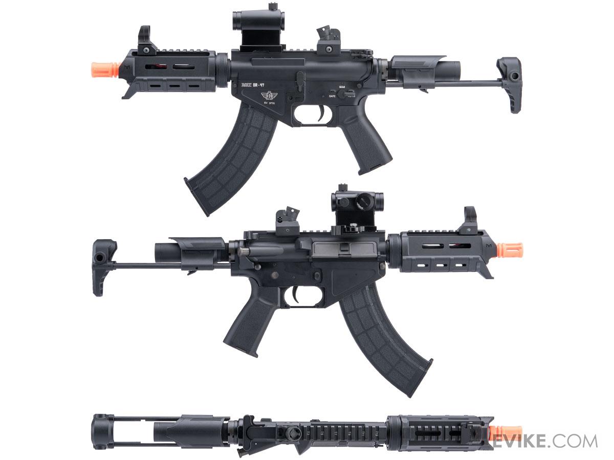 BOLT Airsoft BR47 PDW B.R.S.S. EBB Airsoft AEG Rifle (Color: Black ...