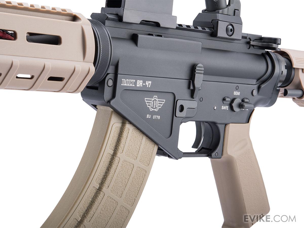 BOLT Airsoft BR47 PDW B.R.S.S. EBB Airsoft AEG Rifle (Color: Tan ...