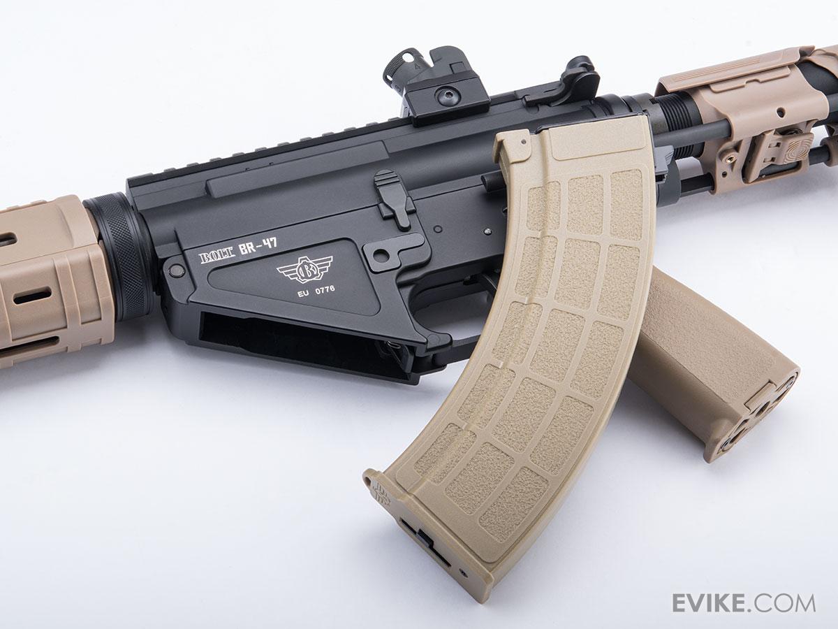 BOLT Airsoft BR47 PDW B.R.S.S. EBB Airsoft AEG Rifle (Color: Tan ...