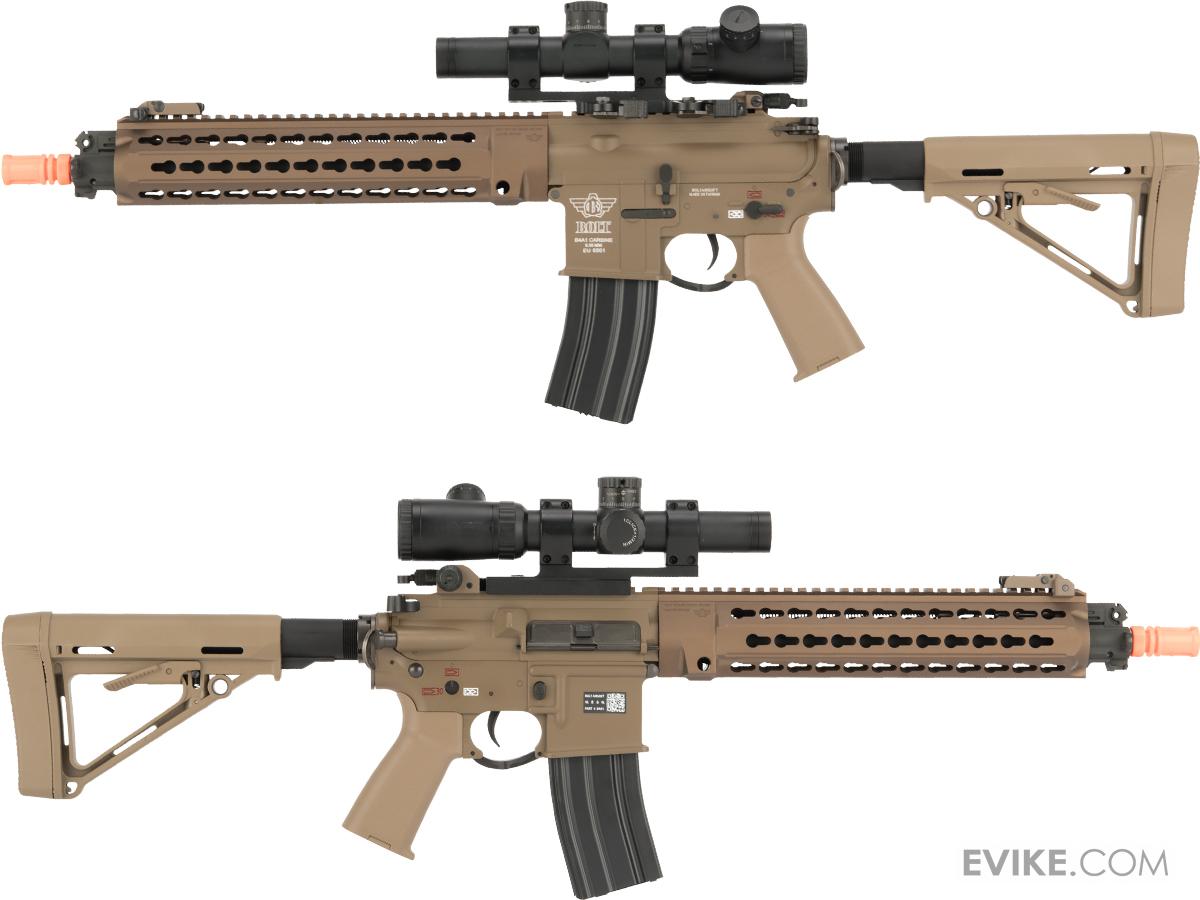 Bolt B4 DEVGRU Full Metal Recoil EBB Airsoft AEG Rifle (Color: Tan ...
