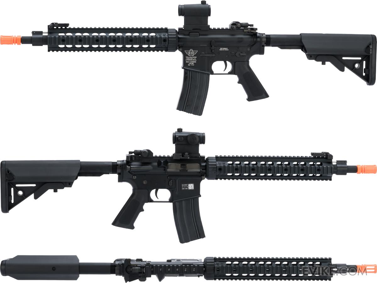 BOLT Mk12 Mod 1 SPR B.R.S.S. HEAVY EBB Airsoft AEG Rifle (Color: Black ...