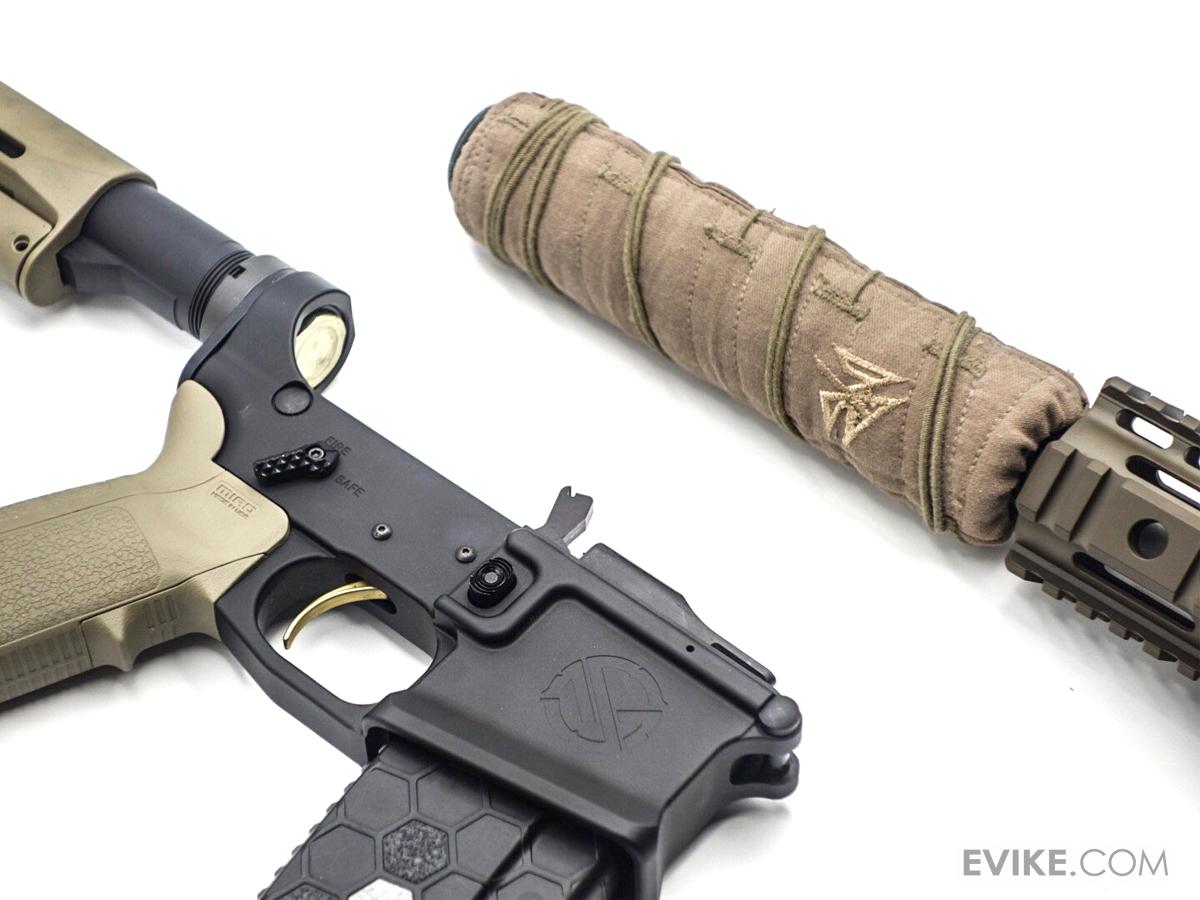 Burn Proof Gear Rifle Caliber Heavy Suppressor Cover (Color: Flat Dark ...