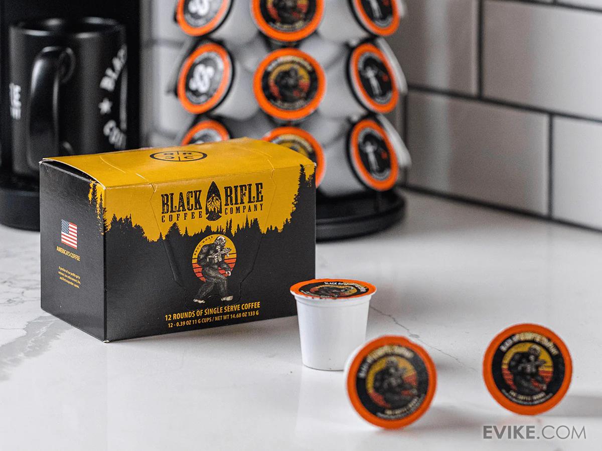 Black Rifle Coffee Company Coffee Rounds (Roast: Tacticsquatch / 12 Count), MORE, Coffee ...