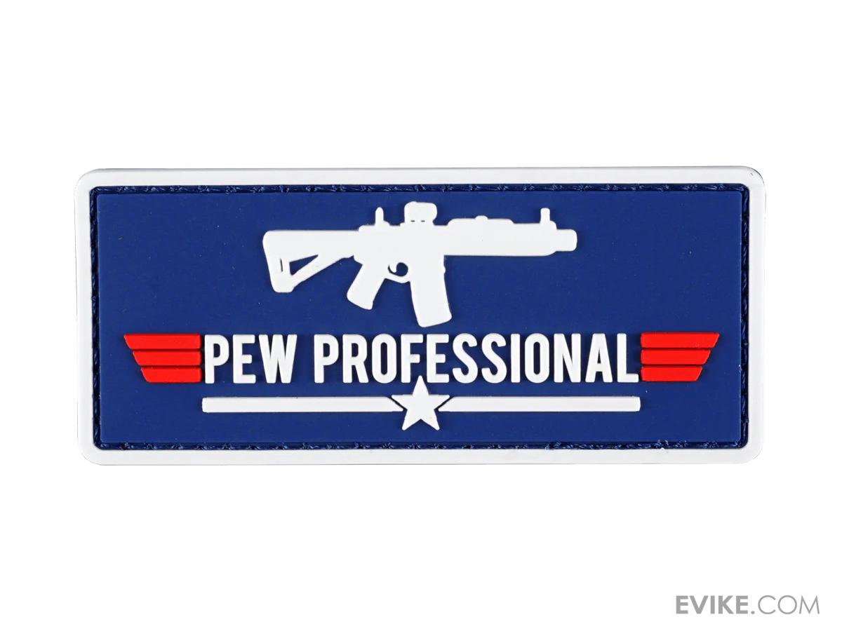 Black Rifle Coffee Company "Pew Professional" PVC Morale Patch (Color ...