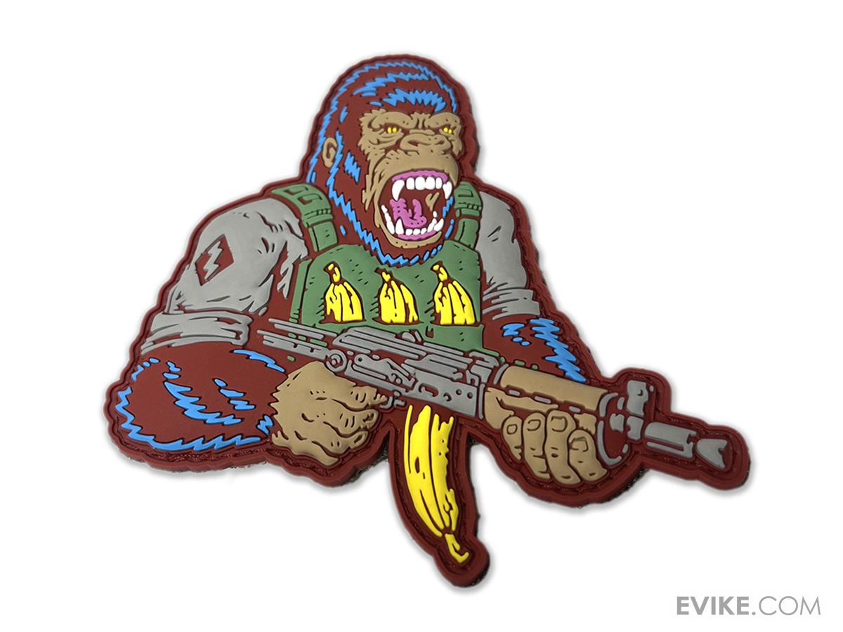 Black Rifle Division "Guerrilla" PVC Morale Patch, Tactical Gear ...