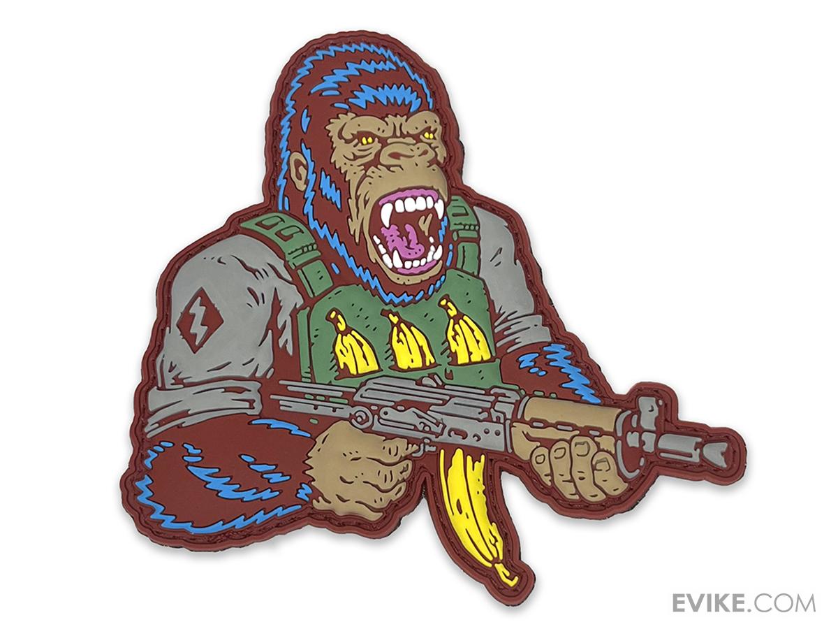 Black Rifle Division "Guerrilla" PVC Morale Patch, Tactical Gear ...