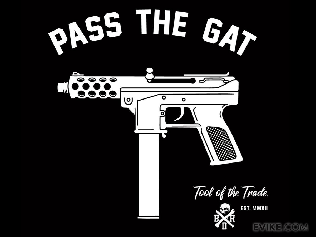 Black Rifle Division "Pass The Gat" Shirt (Color: Black / Medium ...