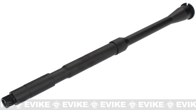 G&P 14.5" CNC Aluminum M4A1 Outer Barrel for Airsoft M4 Gas Blowback ...