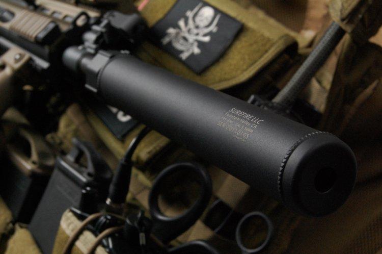 Surefire Airsoft Licensed QD Mock Suppressor 6.72" Barrel Extension by ...