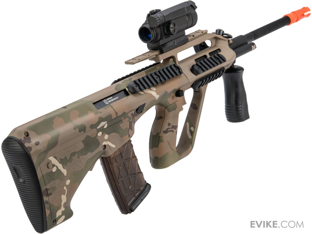 APS Kompetitor Advanced AUG KU CIV Airsoft AEG Rifle w/ Black Sheep ...