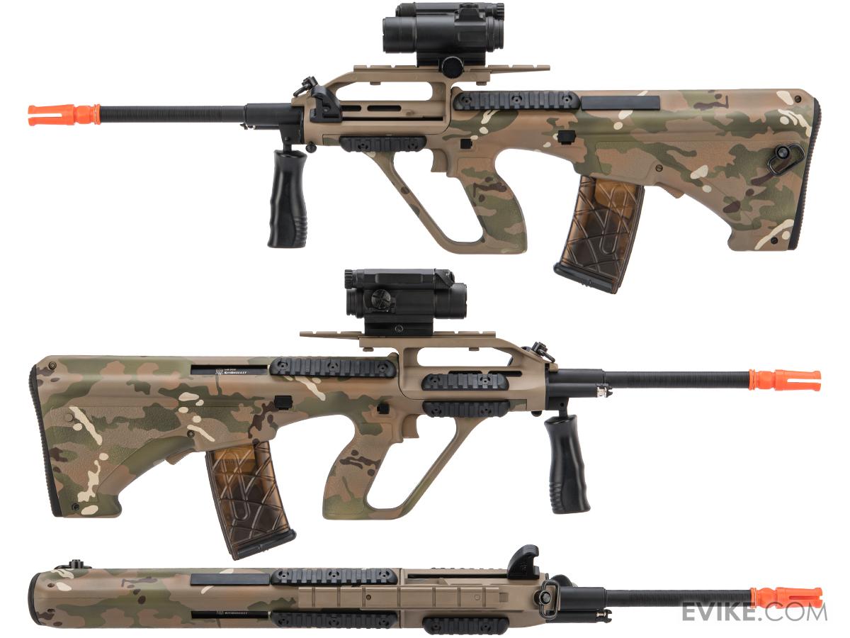 APS Kompetitor Advanced AUG KU CIV Airsoft AEG Rifle w/ Black Sheep ...