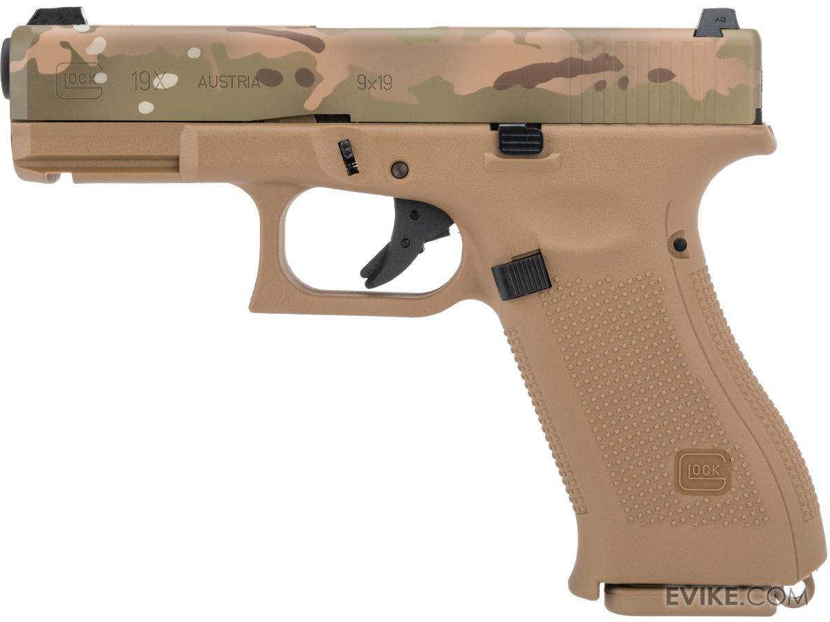 Elite Force Fully Licensed GLOCK 19X Gas Blowback Airsoft Pistol w ...