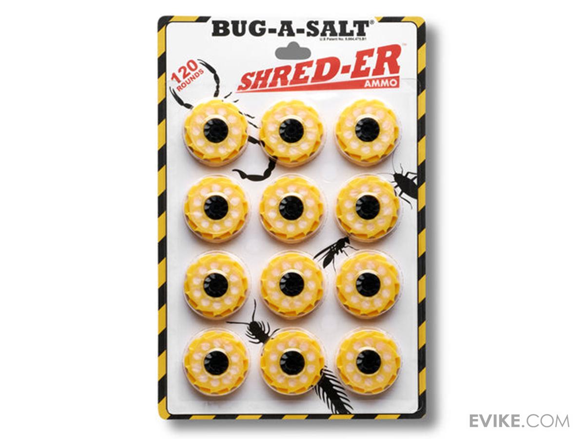 Bug-A-Salt SHRED-ER Cylinder Salt Ammo Pack (Model: 12x Pack), MORE ...