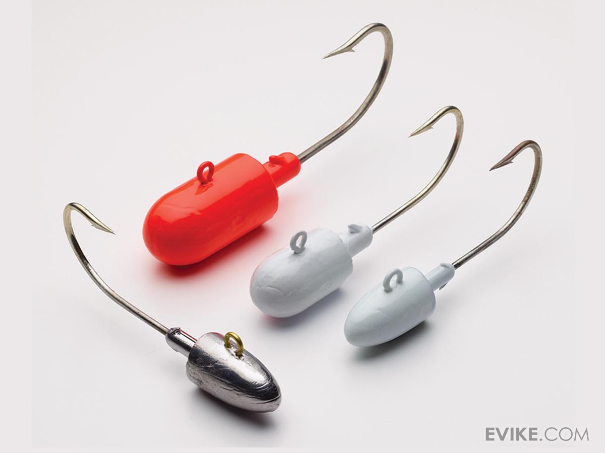 Bullet Weights Bullet Fishing Jig (Color: Natural / 6oz w/ 10/0 Hook / 1 Pack), MORE, Fishing ...