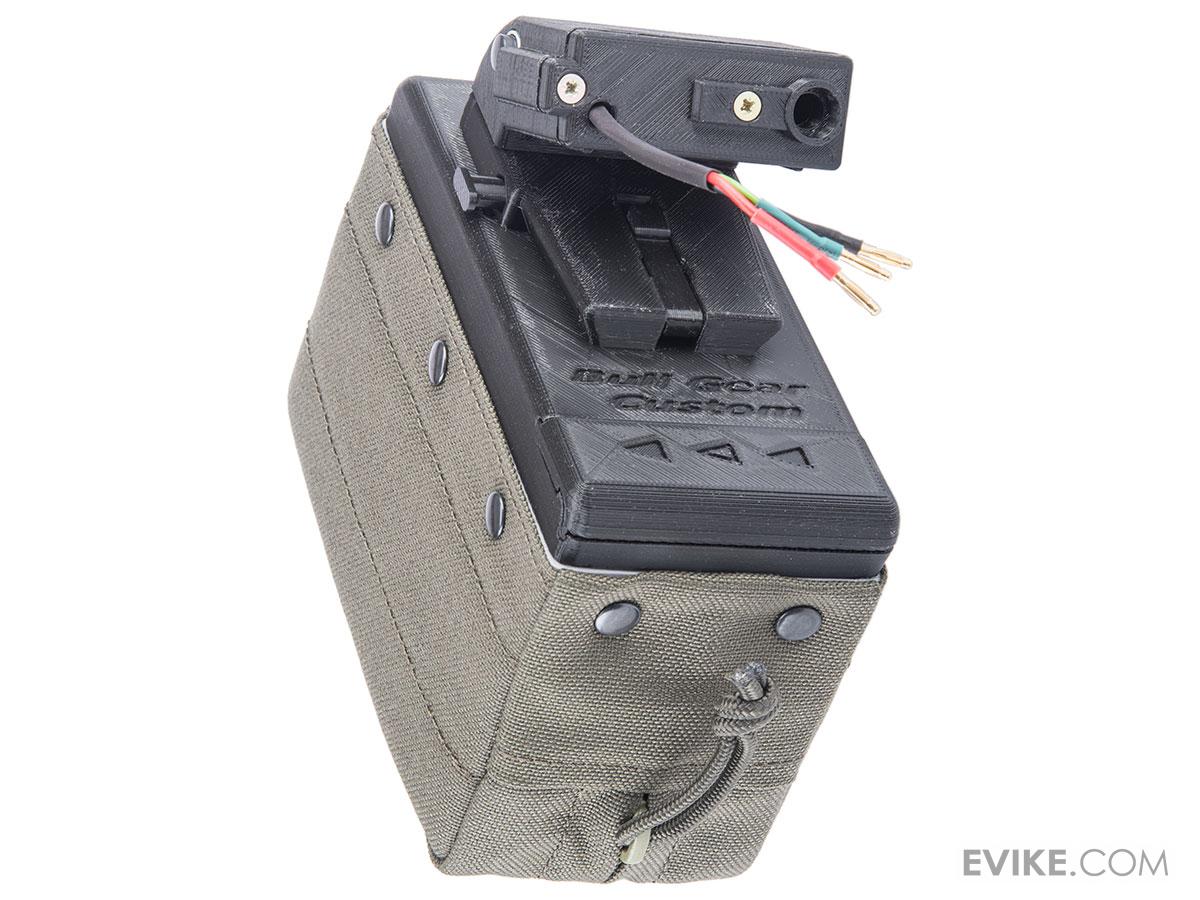 Bullgear 2500 Round Box Magazine Kit for A&K M249 Airsoft AEG Machine ...
