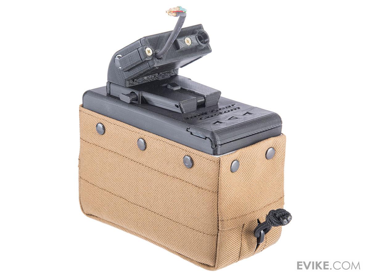 Bullgear 2500 Round Box Magazine Kit for A&K M249 Airsoft AEG Machine ...