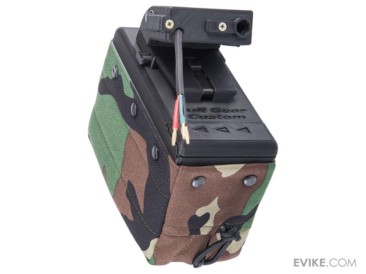 Bullgear 2500 Round Box Magazine Kit for A&K M249 Airsoft AEG Machine ...