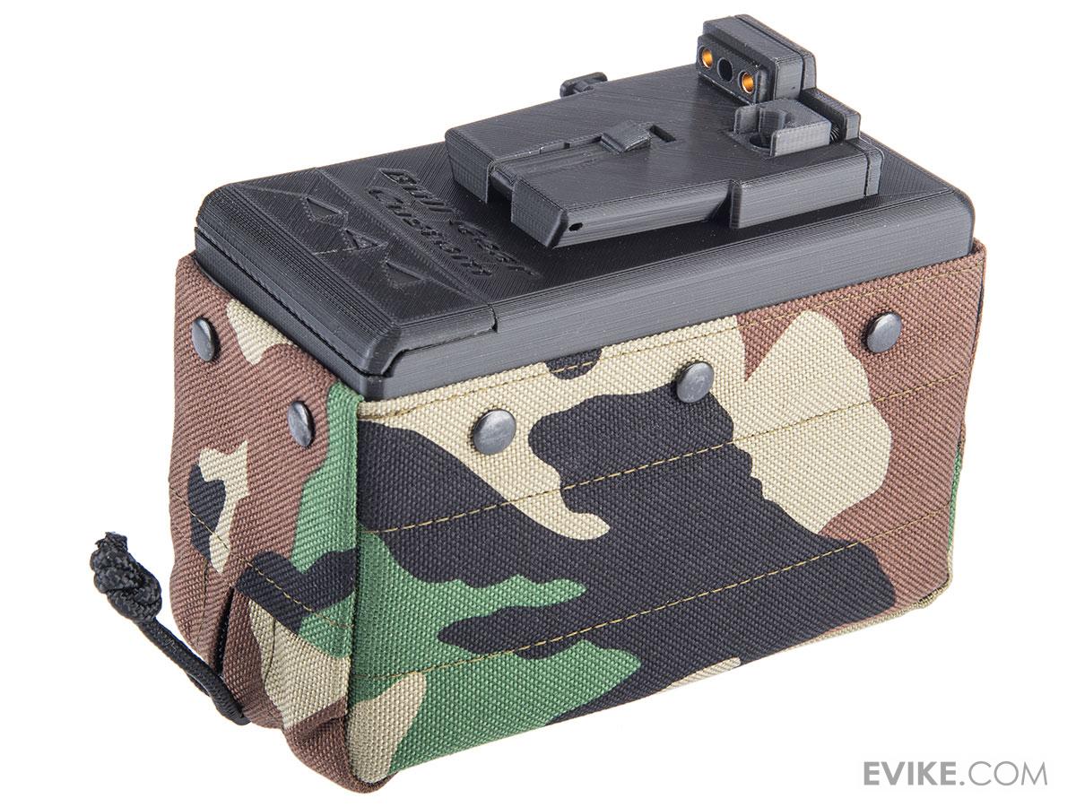 Bullgear 2500 Round Box Magazine Kit for A&K M249 Airsoft AEG Machine ...