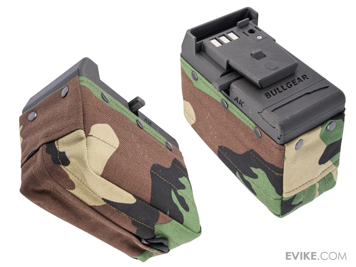 Bullgear 2500 Round Box Magazine Kit for A&K M249 Airsoft AEG Machine ...