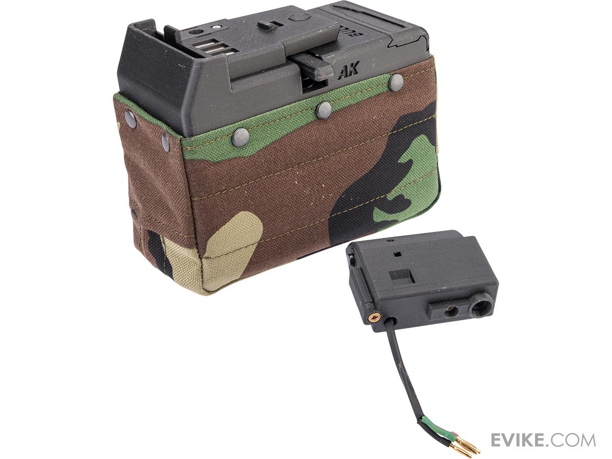 Bullgear 2500 Round Box Magazine Kit for A&K M249 Airsoft AEG Machine ...