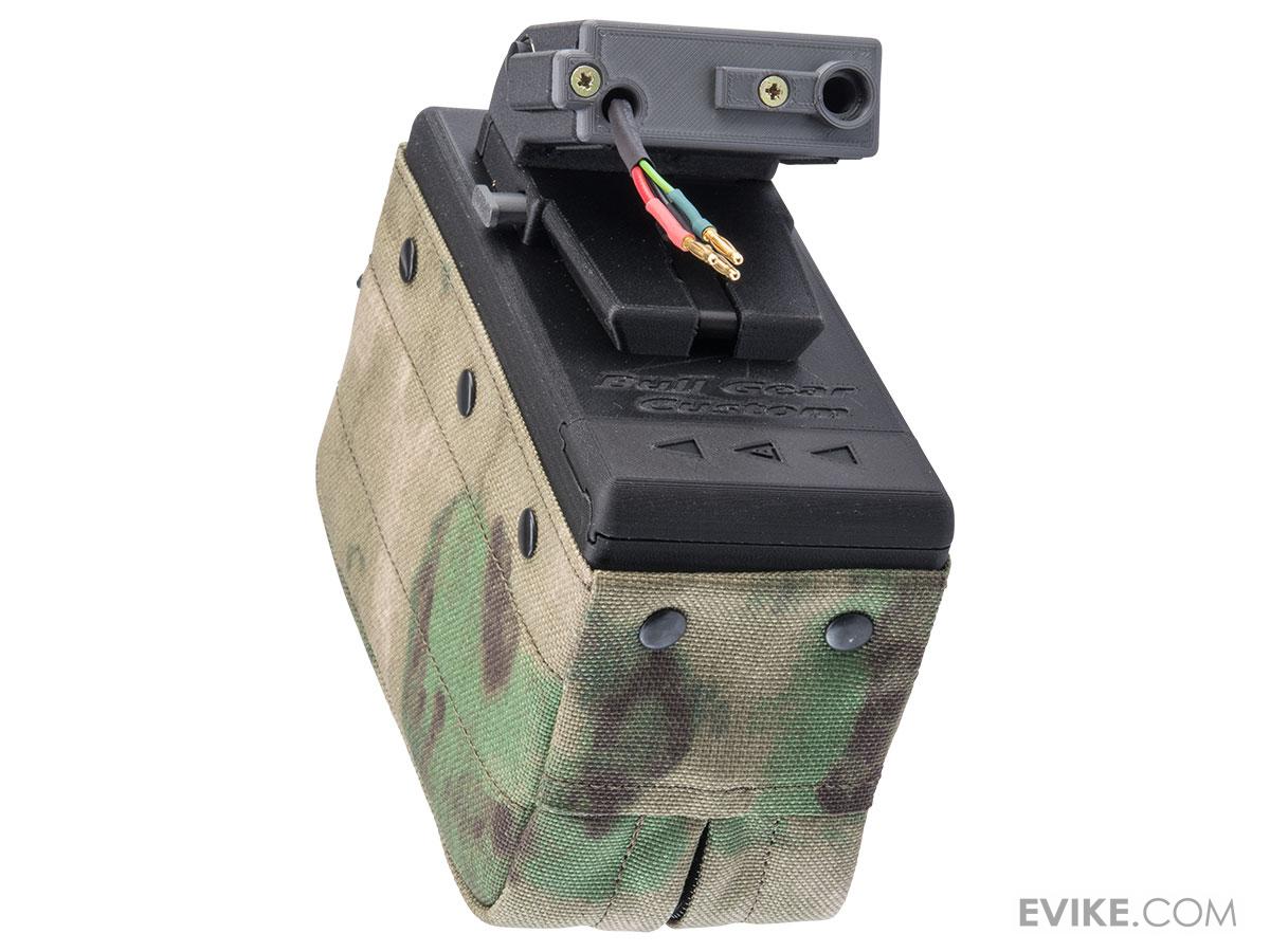 Bullgear 2500 Round Box Magazine Kit for A&K M249 Airsoft AEG Machine ...