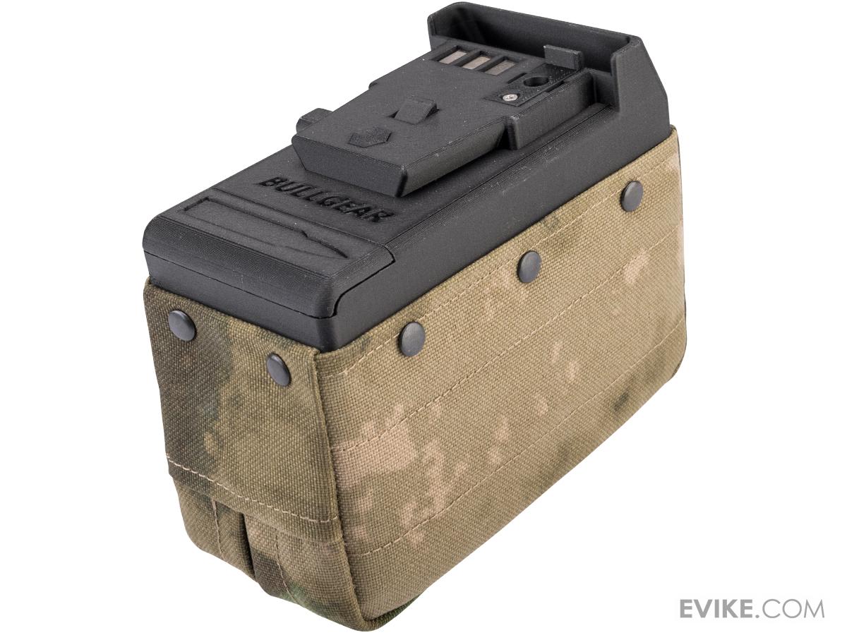 Bullgear 2500 Round Box Magazine Kit for A&K M249 Airsoft AEG Machine ...