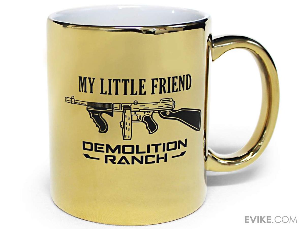 Bunker Branding Co. Demolition Ranch "My Little Friend" Gold Tommy Gun ...
