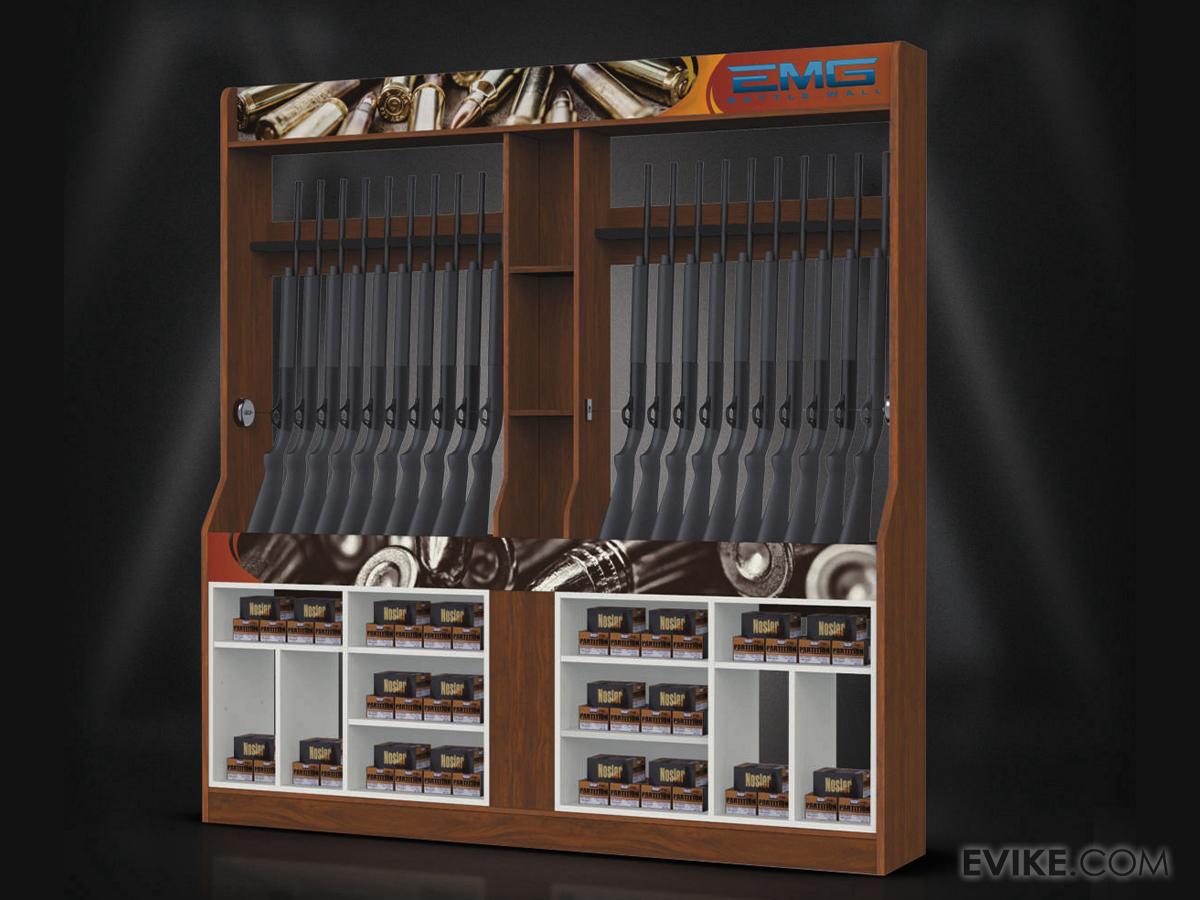 EMG Professional Grade Wooden Open Weapon Display & Storage Solution ...