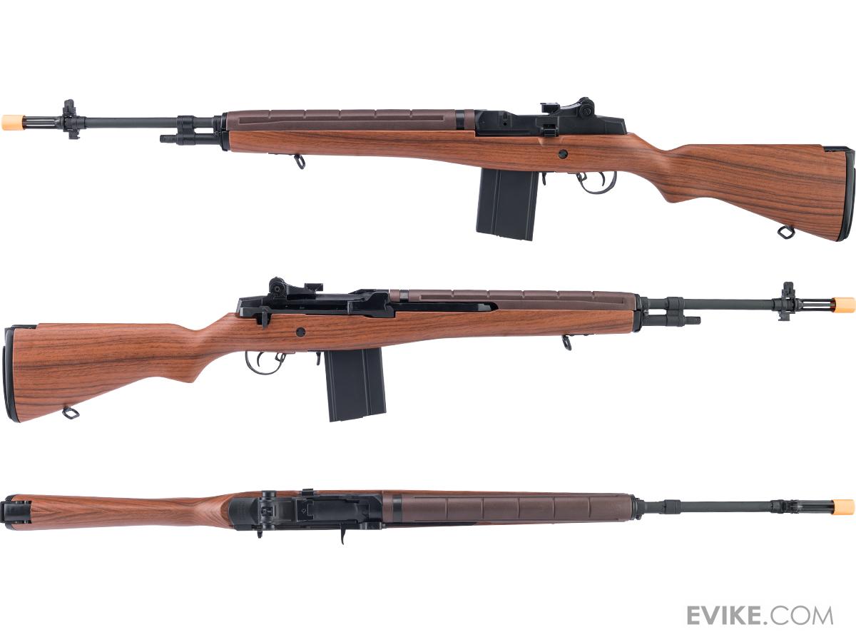 Classic Army M14 Match Airsoft AEG Rifle (Model: Faux Walnut Stock), Airsoft Guns, Airsoft ...