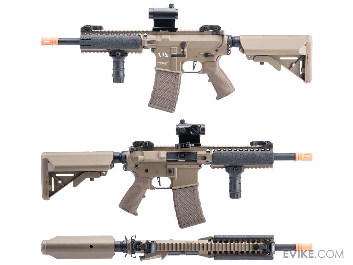 Classic Army Polymer EC-1 Airsoft AEG Rifle (Color: Dark Earth ...