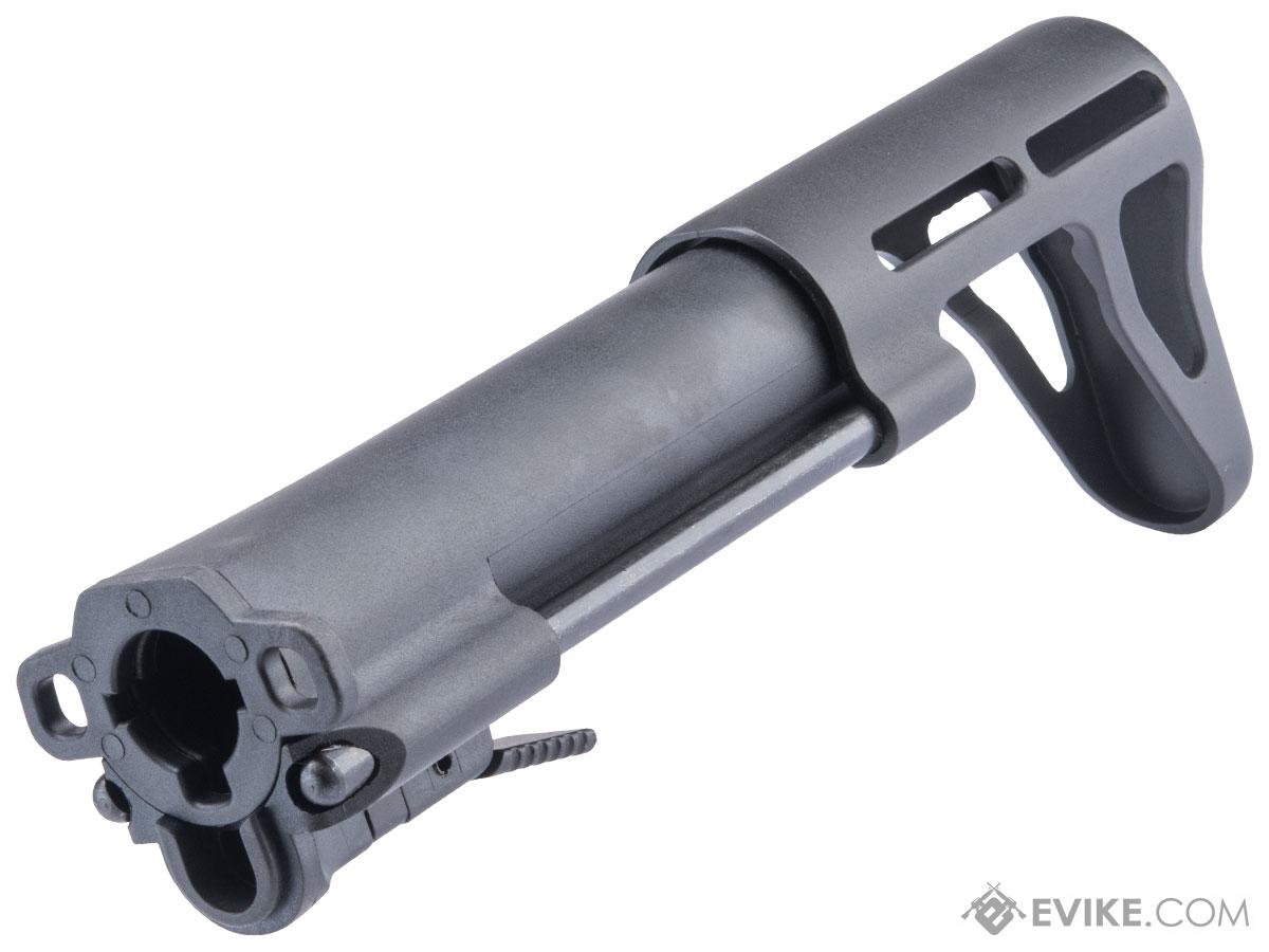 Classic Army Retractable Metal Stock for M4/M16 Airsoft AEG Rifles (Model: Plastic Buffer Tube ...