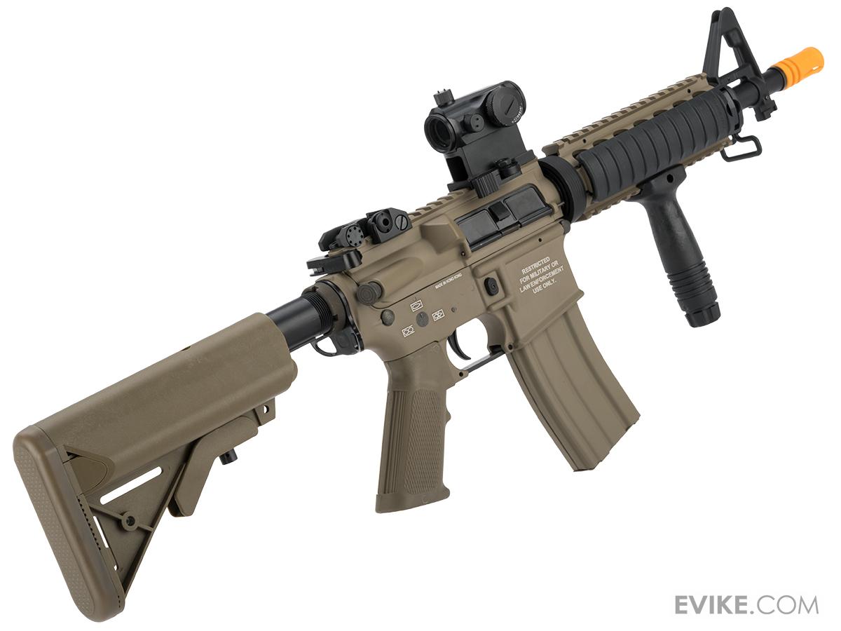 Classic Army M4 CQB RIS Metal Airsoft AEG Rifle (Color: Dark Earth) | Evike.com