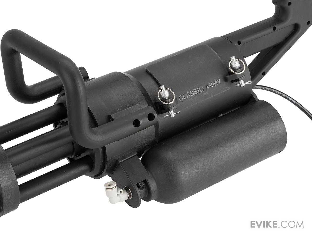 Classic Army M132 HPA Powered Rotating Multi-Barrel Micro Gun, Airsoft ...