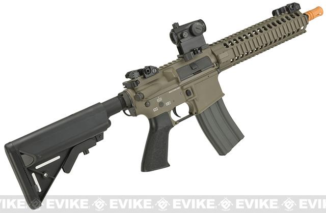 Classic Army Full Metal M4 M6A2 Airsoft AEG Rifle (Color: Coyote Brown ...