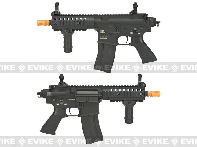 Classic Army CA100M Full Metal M4 Pistol Airsoft AEG (Color: Black ...