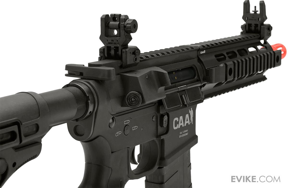 Command Arms Airsoft CAA M4 CQB Airsoft AEG Rifle (Color: Black ...