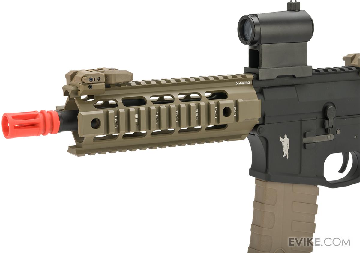 Command Arms Airsoft CAA M4 CQB Airsoft AEG Rifle (Color: Dark Earth ...