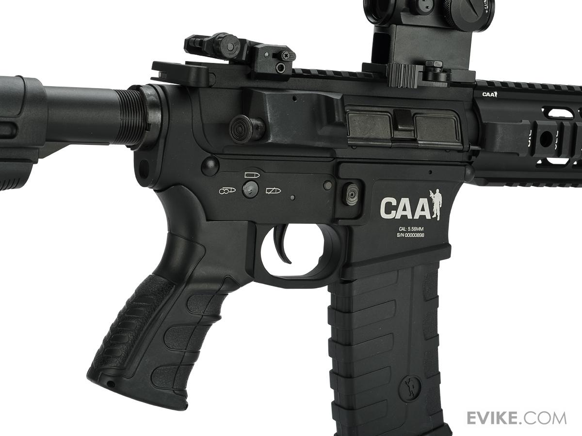 Command Arms Airsoft CAA M4 9" Airsoft AEG Rifle (Color: Black ...