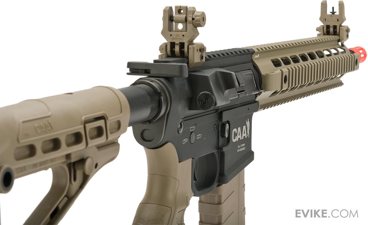 Command Arms Airsoft CAA M4 12" Airsoft AEG Rifle (Color: Dark Earth ...