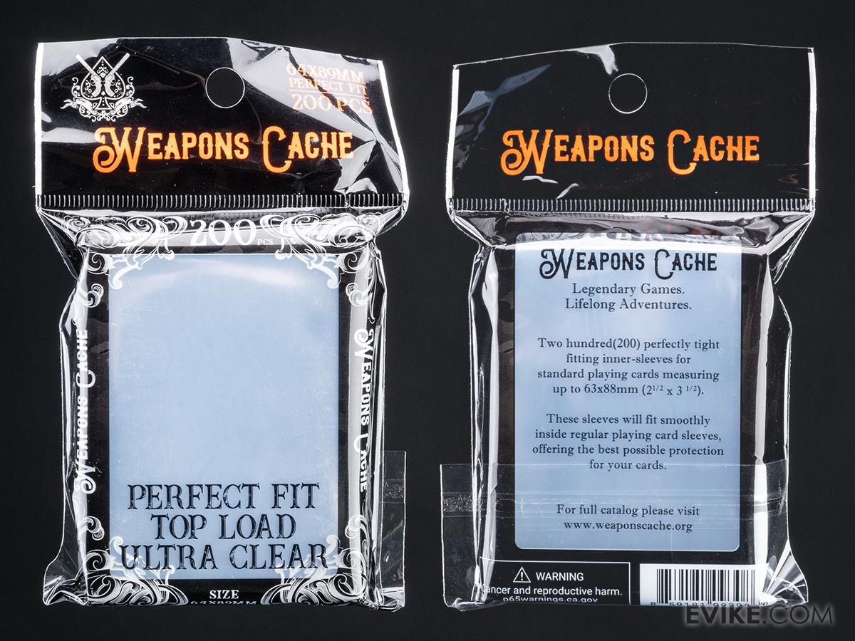 Perfect Fit Inner Sleeves for TCG and Sports Trading Cards by Weapons ...