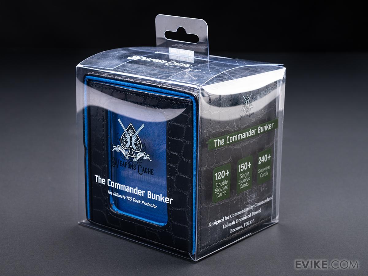 "The Commander Bunker" 120+ Card Hardshell Deck Box by Weapons Cache ...