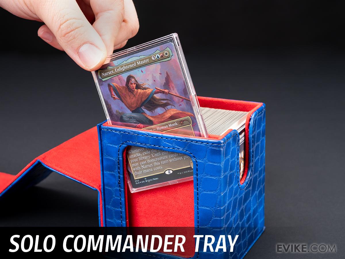 "The Commander Bunker" 120+ Card Hardshell Deck Box by Weapons Cache ...