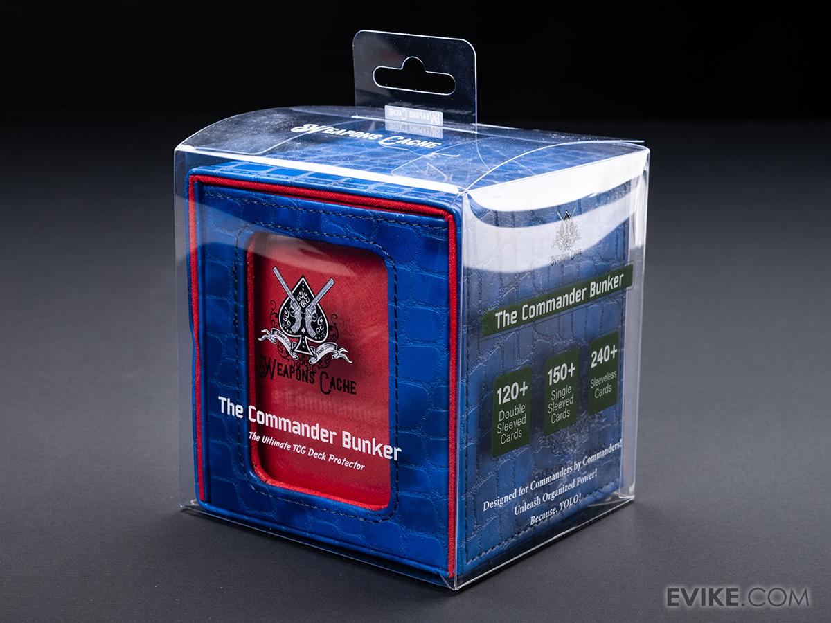 "The Commander Bunker" 120+ Card Hardshell Deck Box by Weapons Cache ...