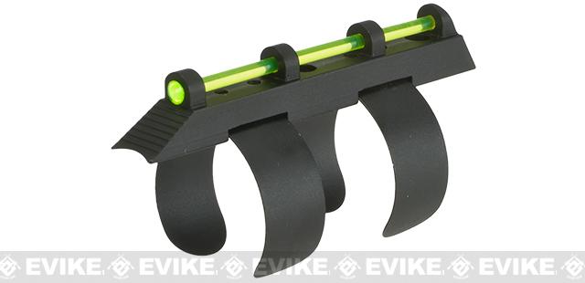 Green Fiber Optic Tactical Front Sight for APS CAM 870 Series Airsoft ...