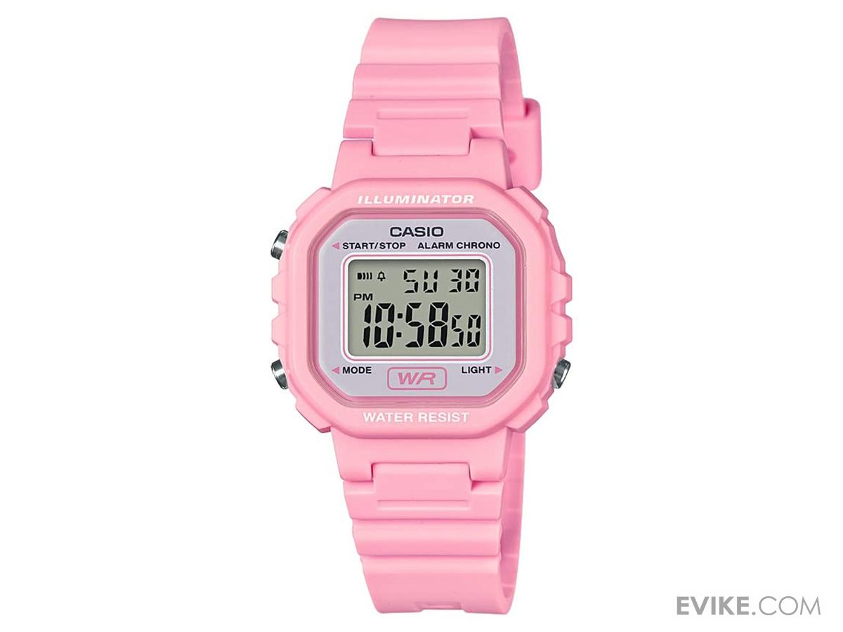 Casio Women's "Classic" Illuminator Casual Digital Watch (Color: Pink ...