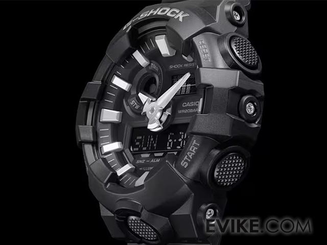 Casio Men's G-Shock GA700 Series Analog Digital Watch (Model: GA700-1B ...