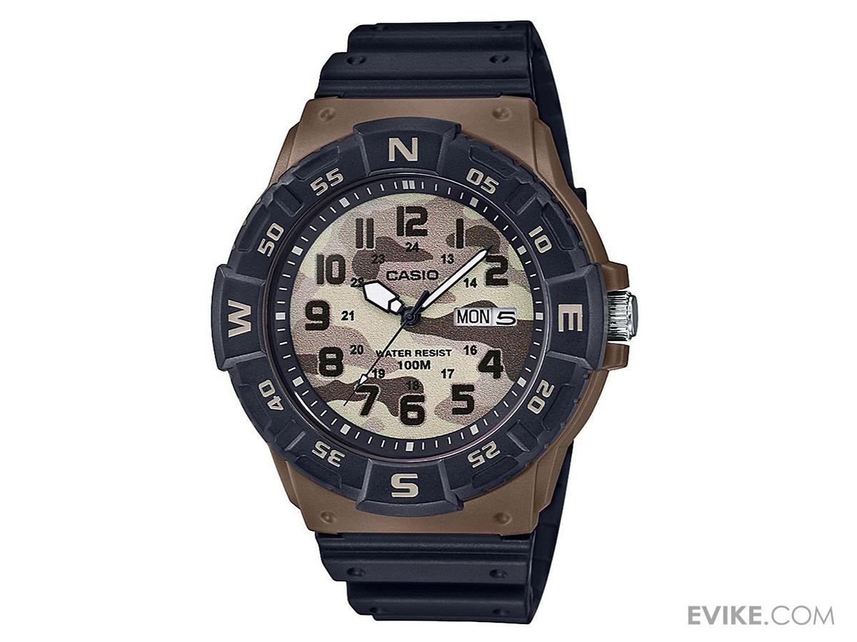 Casio MRW200 Analog Quarts Watch with Rotating Compass Bezel (Color ...